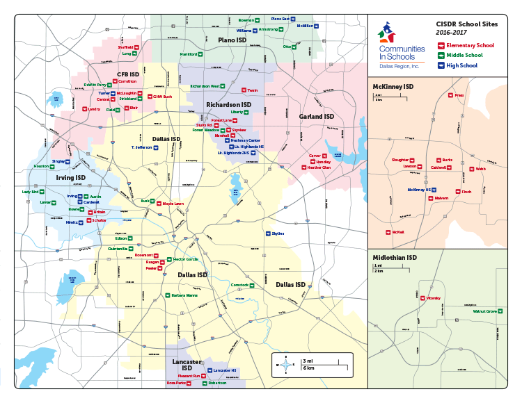 Map Of Dallas Isd Schools